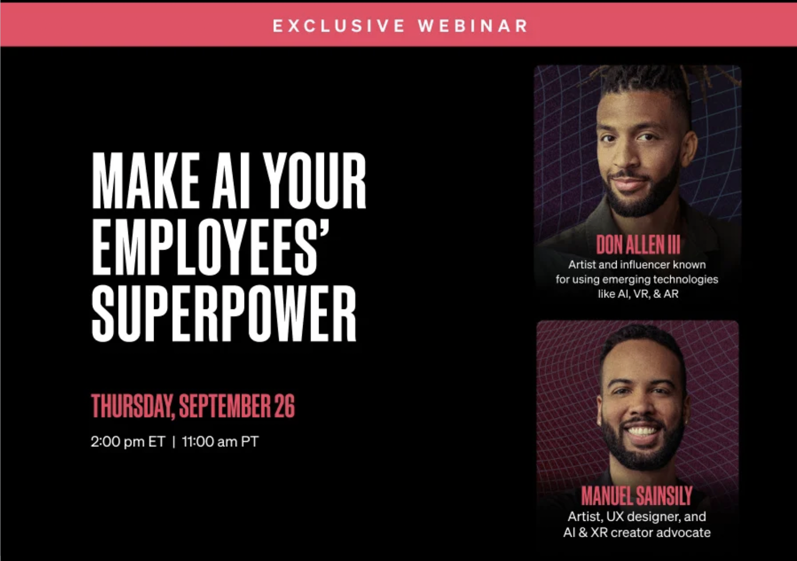 Masterclass at Work Webinar - Make AI Your Employees' Superpower